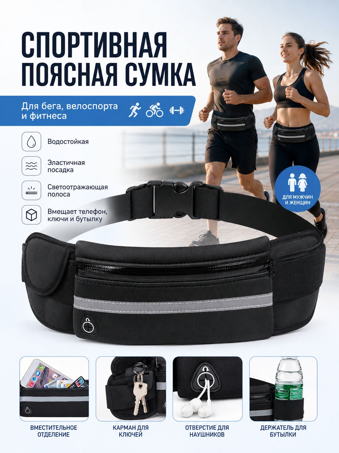Сумка на пояс