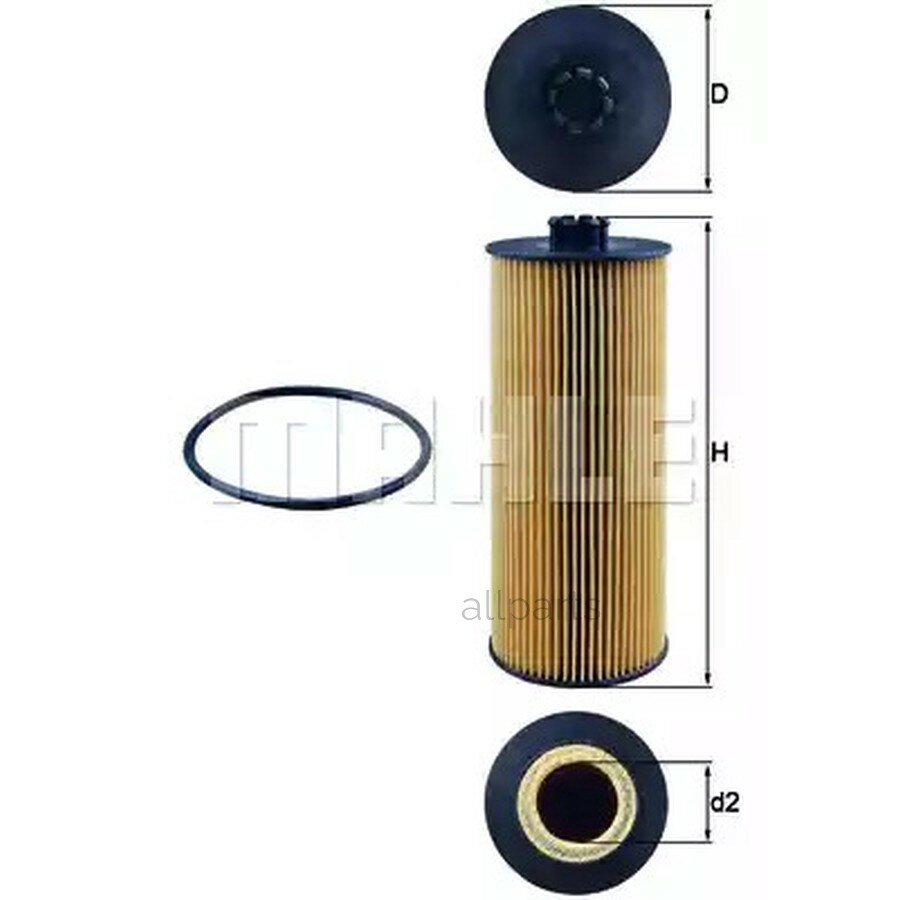MAHLE OX155D Фильтр масляный DEUTZ-FAHR: AGROPLUS 100A 98-04, AGROTRON 95-04 \ MAN: E2000 32.310VFLC-50.600VFAS 00-, F2000 19.293FAC-41.463VFK 94-, TGA 28.530FANLC-41.660FVDLS 02-