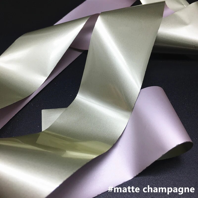 Фольгированные наклейки для ногтей Misscheering 1 шт. matte champagne
