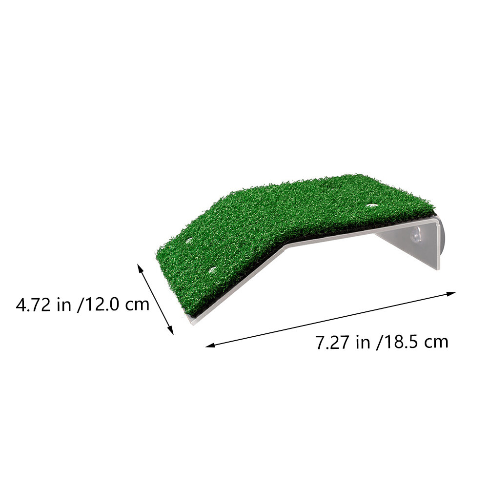 1 Шт Универсальная Платформа Для Черепашек Размер 18 5x8 Cm Декор Аквариума Из Термостойкого Материала