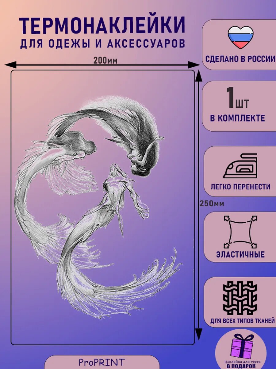 Термонаклейка на одежду
