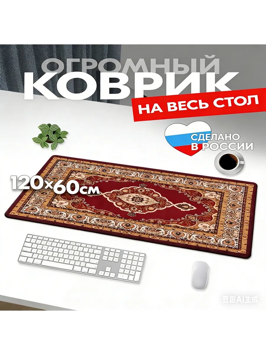 Коврик для мышки большой игровой для ПК 1200х600 СССР