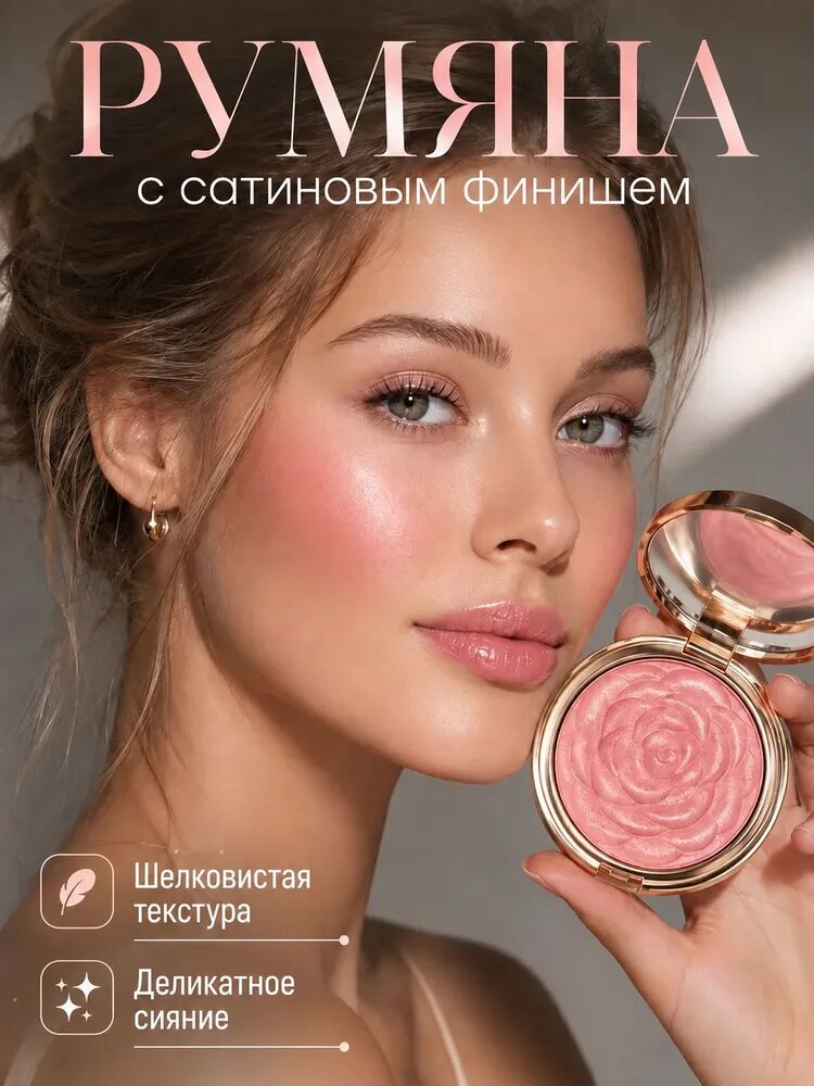 Румяна для лица 204 "Morena Cosmetics"