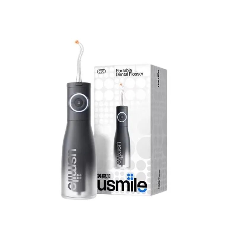 Ирригатор для полости рта портативный Usmile C30 черный