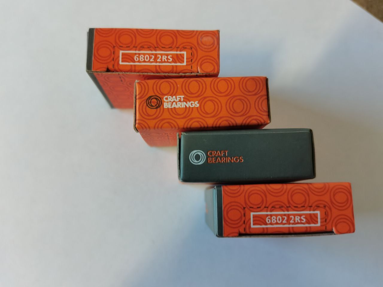 Подшипник 6802-2RS 1000802-2RS размер 15x24x5 Комплект 4 шт