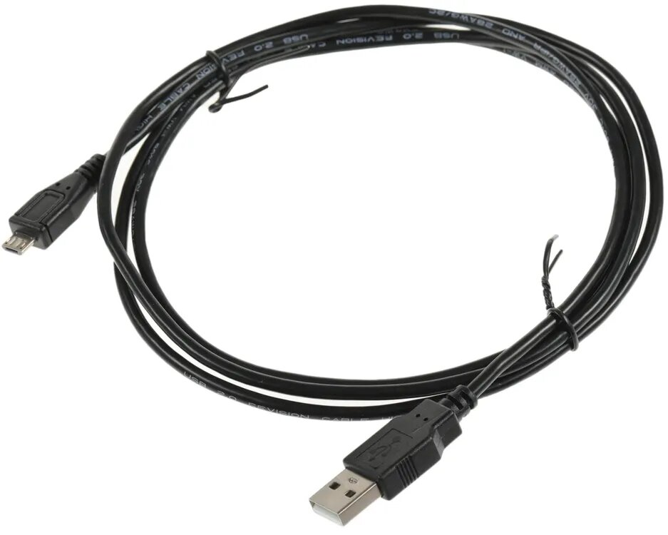 Кабель NingBo micro USB (m) - USB (m), 1.5м, 0.8A, черный