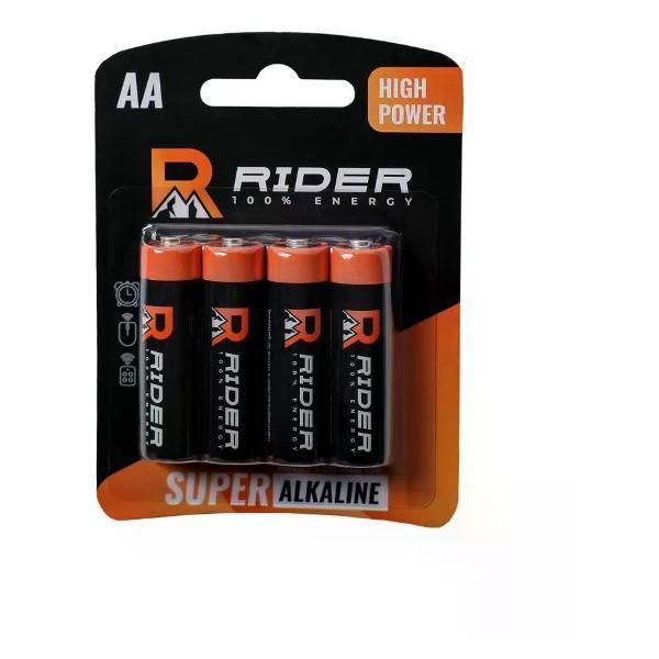 Батарейки AA Rider LR6-4BL