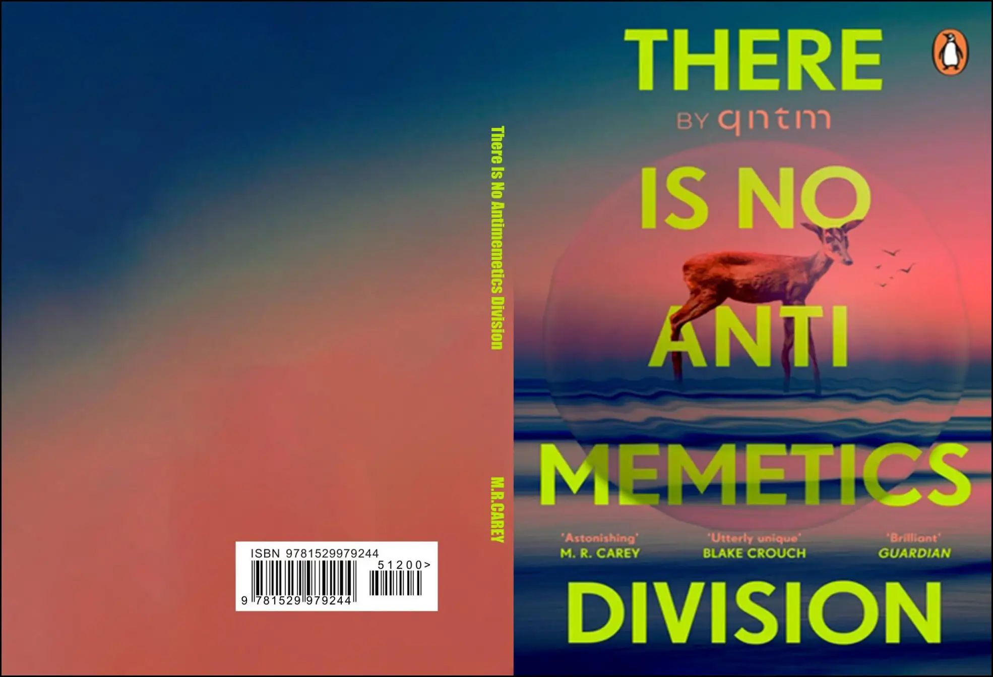 Нет отдела антимемики / There Is No Antimemetics Division, qntm, графический роман, вселенная SCP, ужасы, 2022 — фото 1