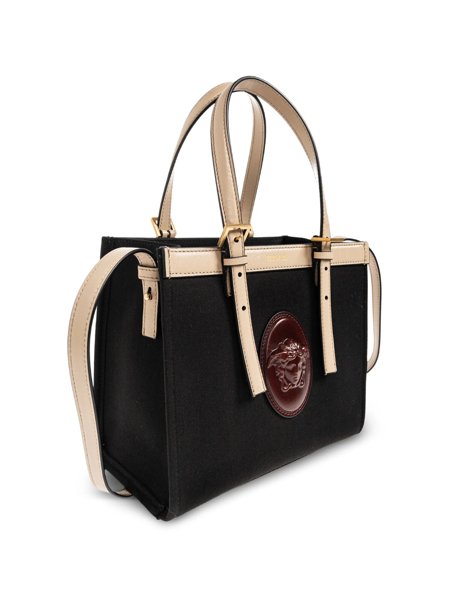 Сумка Versace Rivière, black — фото 1