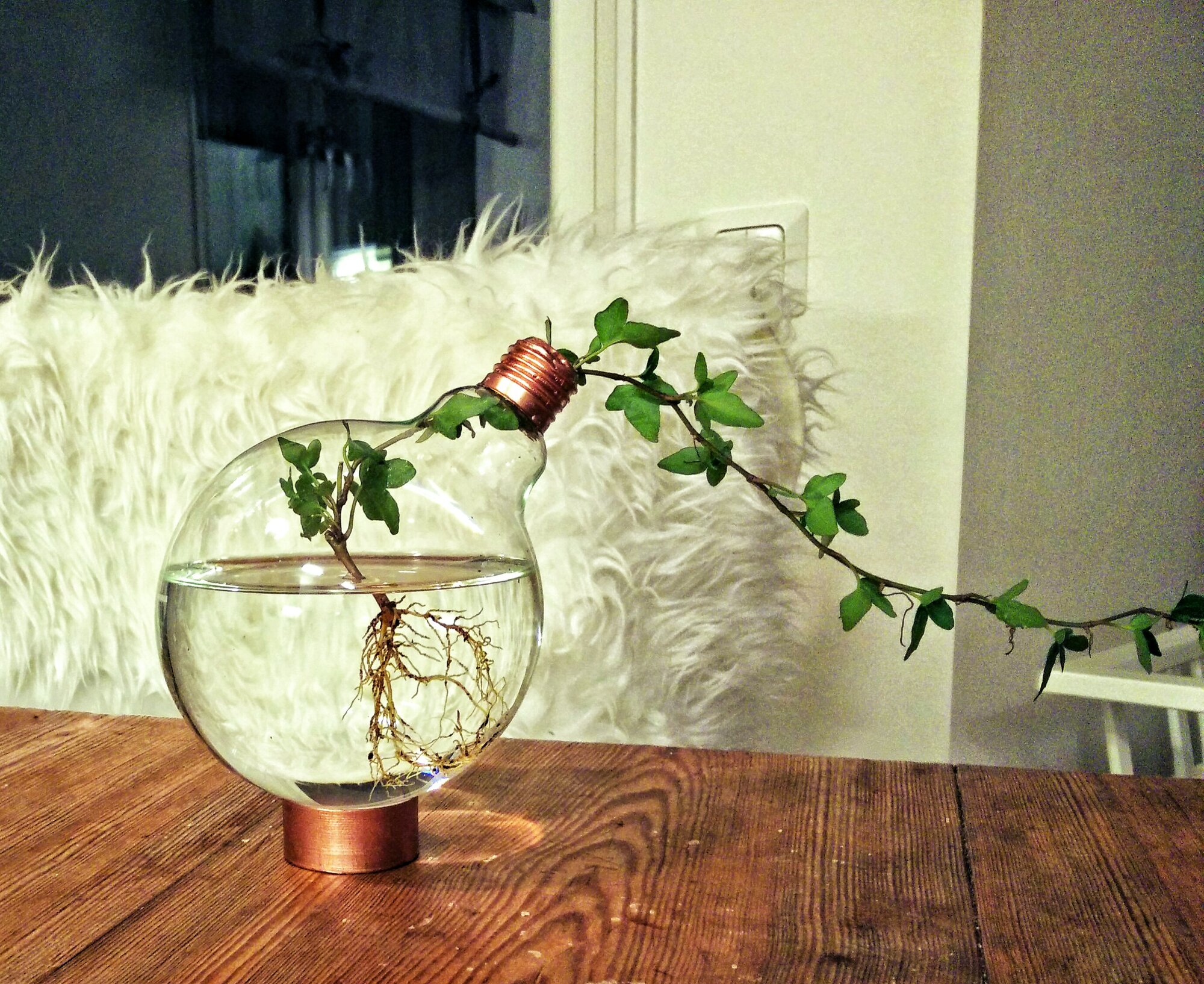 Ваза декоративная дизайнерская, 3D-печать, 3DOPRU арт. VASE-TV-951276