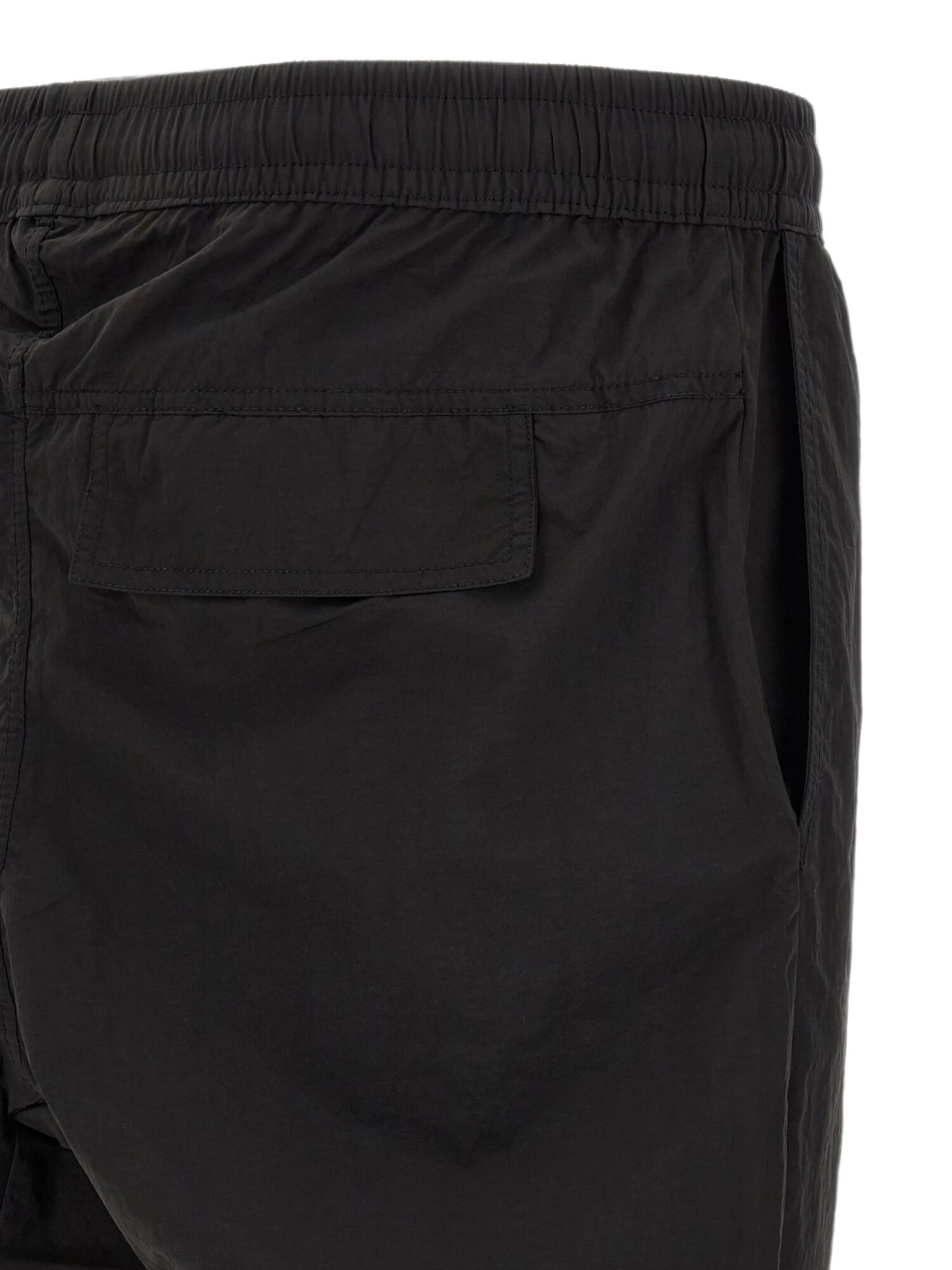 Брюки thom/krom Low-crotch drawstring track pants, размер 52, черный — фото 1
