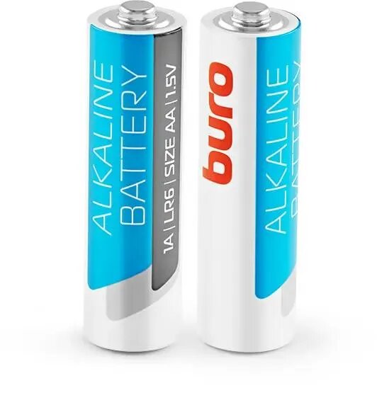 AA Батарейка Buro Alkaline LR6, 2 шт