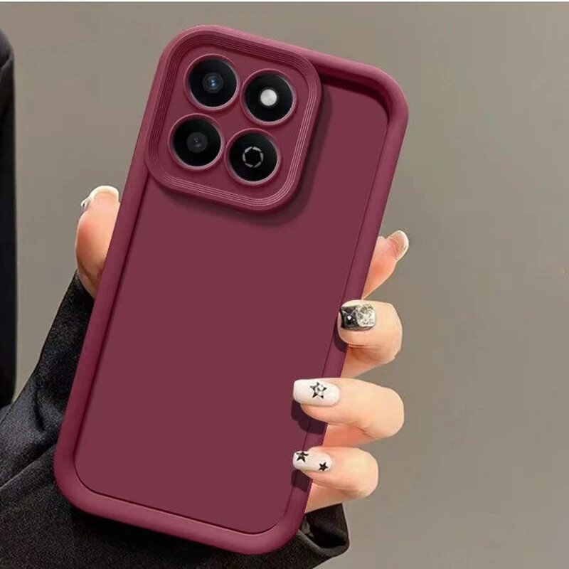 Красный силиконовый чехол для Motorola Moto G100 Pro