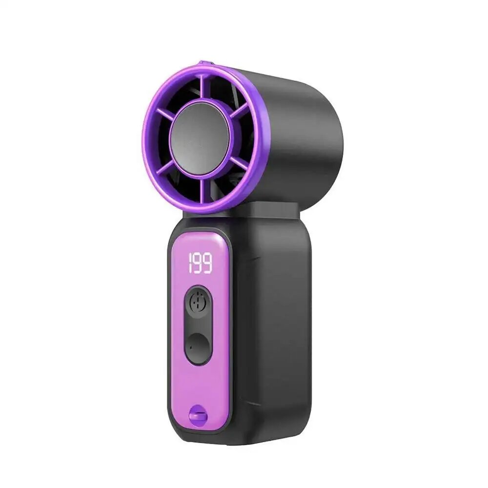 Мини-вентилятор USB Фиолетовый, Black-AA