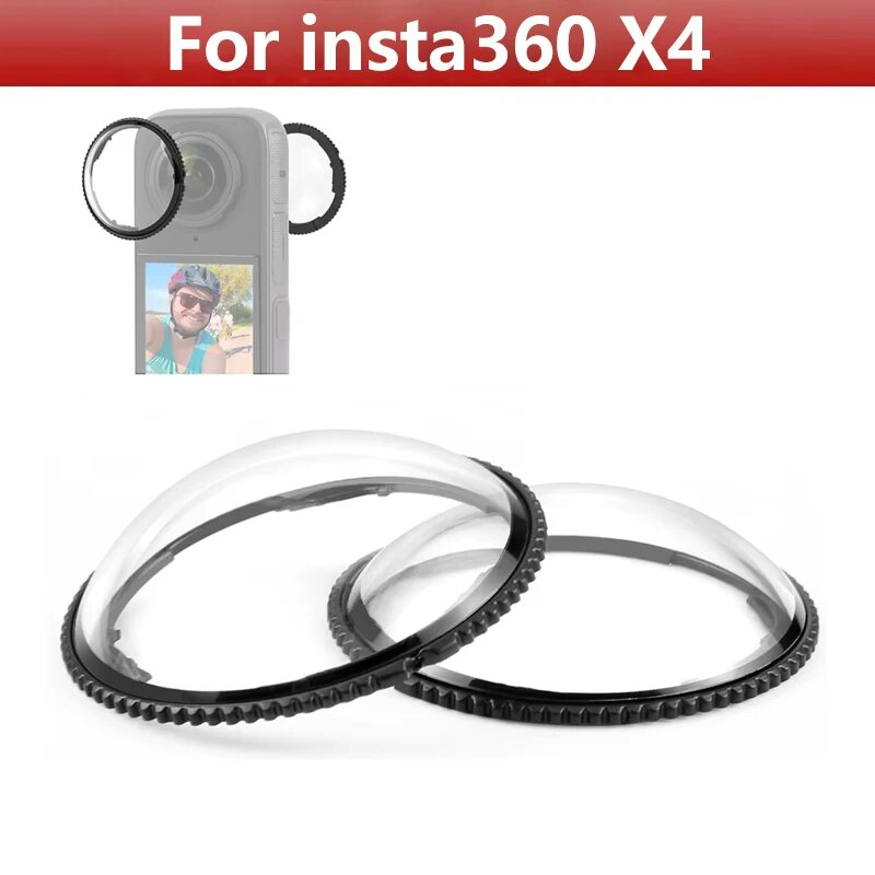 EXSKOF Защитные Крышки Для Объектива Insta360 X2/X3/X4/X5 Lens Guard for X4