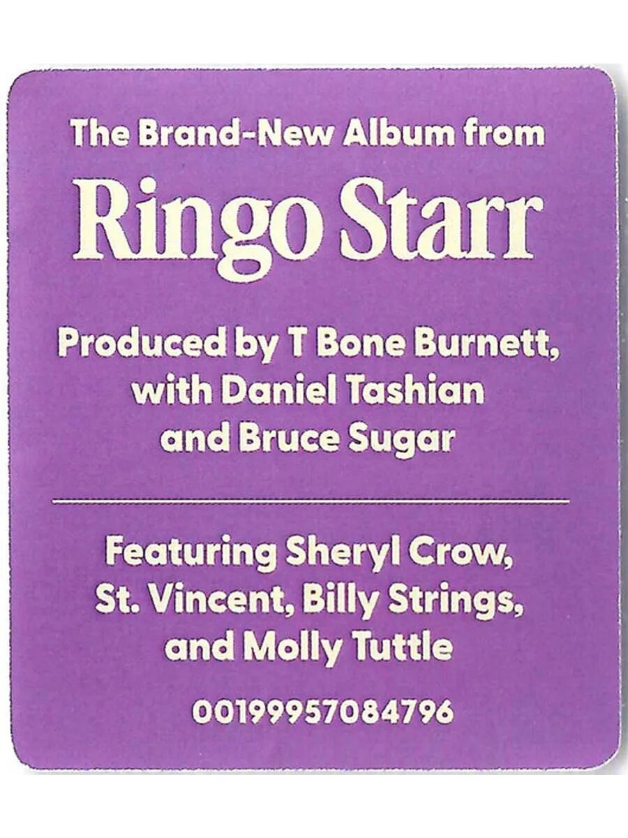 Ringo Starr - Long Long Road (CD) — фото 1