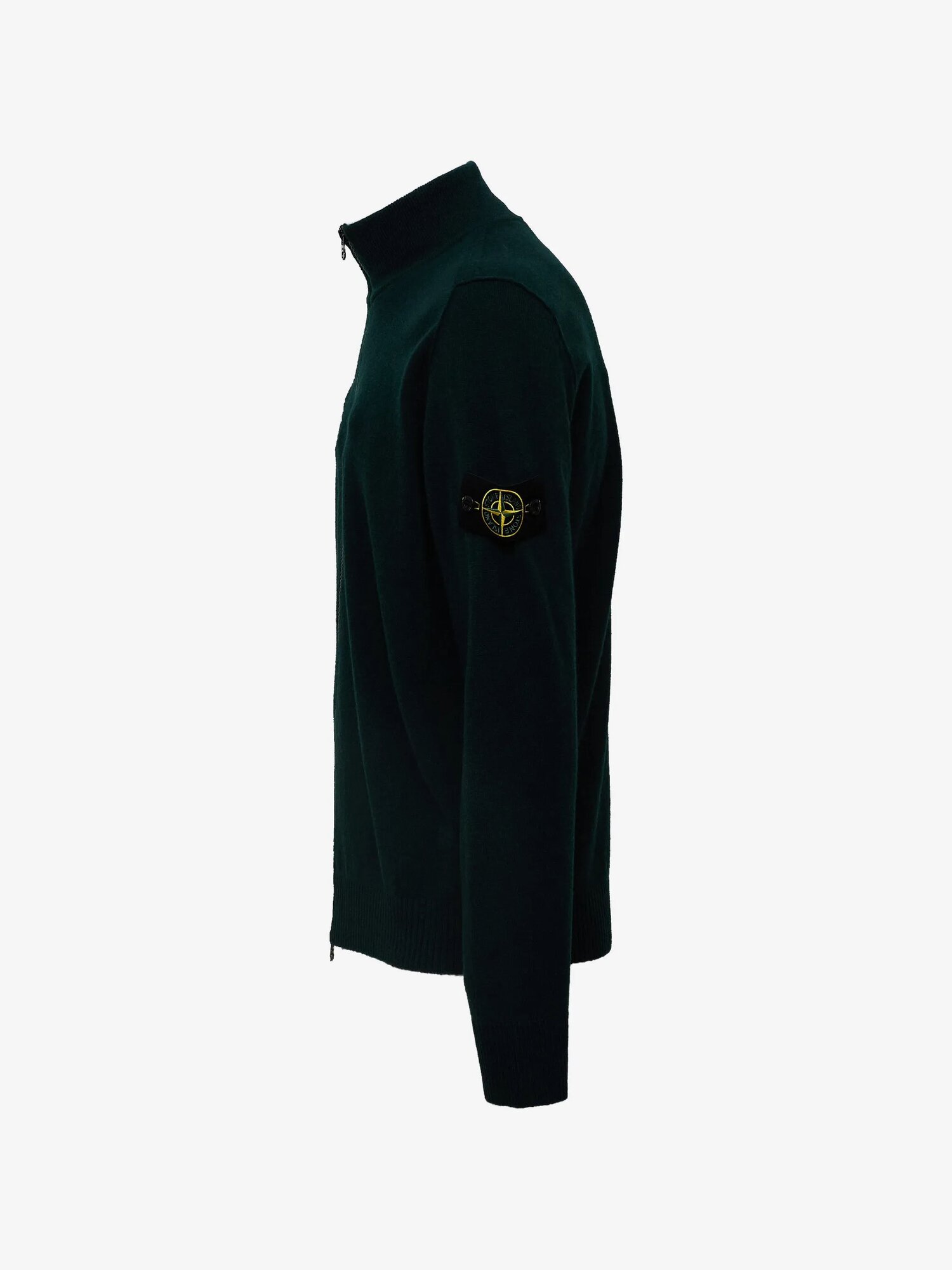 Кардиган Stone Island Wool cardigan, размер S, зеленый — фото 1