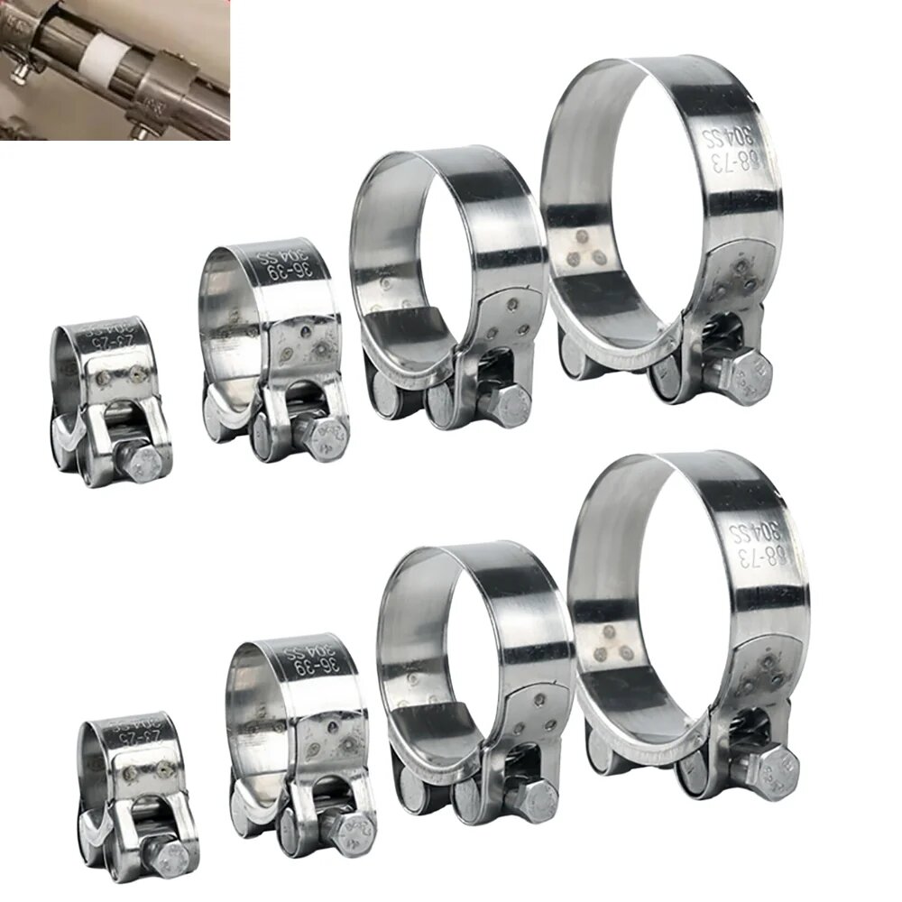 Хомуты для шлангов из нержавеющей стали 17-85 мм 32-35MM