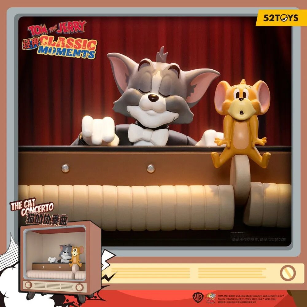 Коллекционные фигурки Blind Box 52TOYS x TOM and JERRY Series Figures
