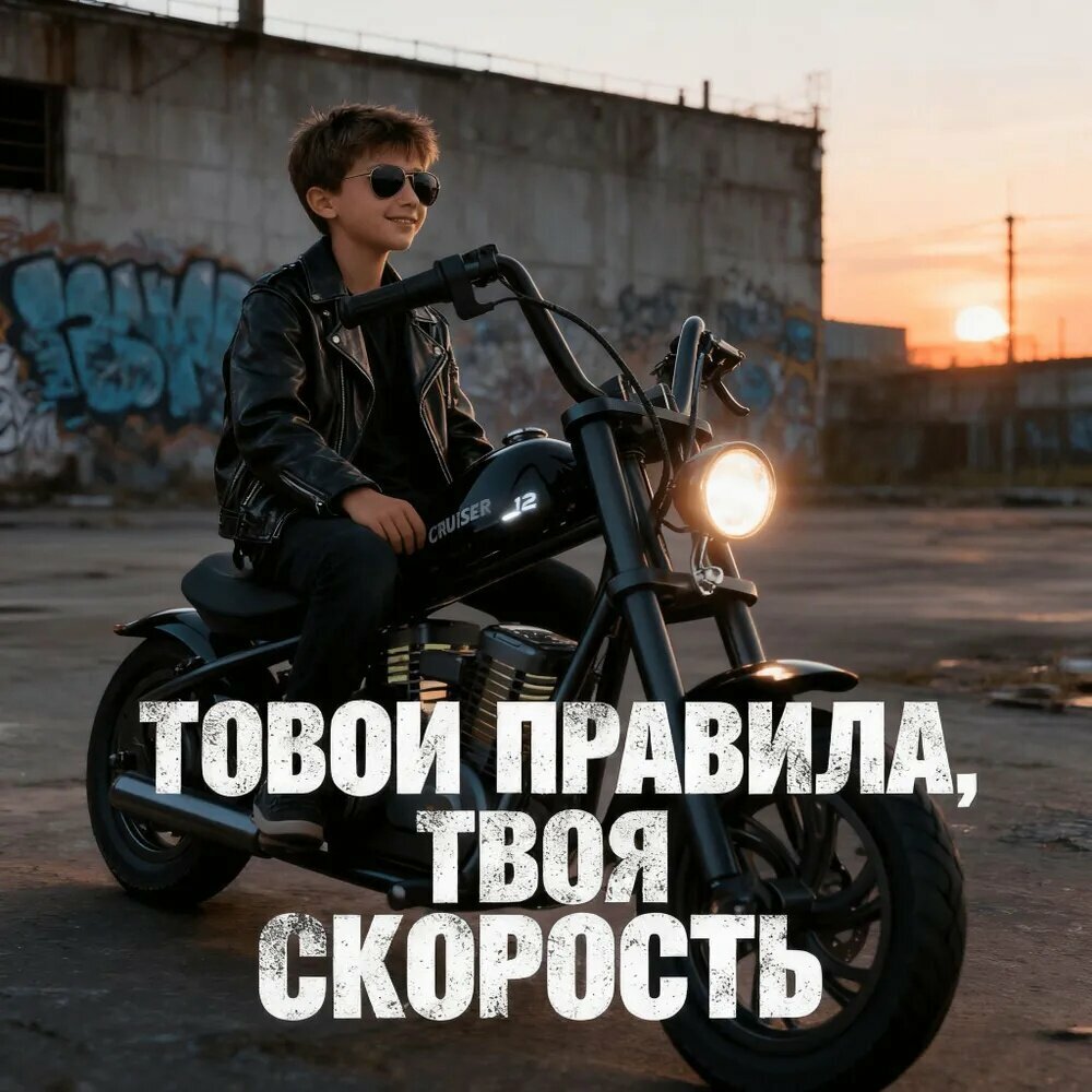 Электромотоцикл чоппер для подростков и взрослых, мощный безщеточный мотор, 3 скорости, электробайк с двойной амортизацией