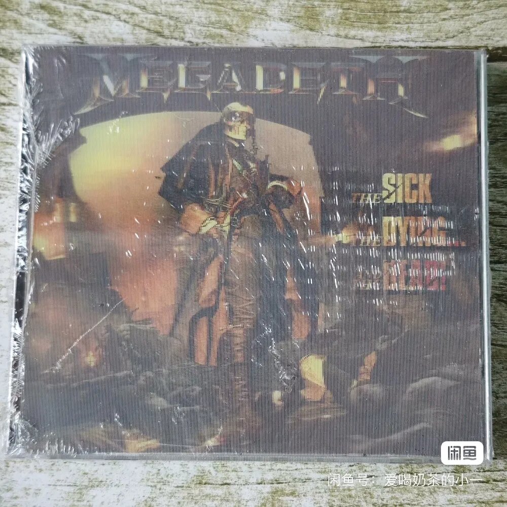 Музыкальный диск Megadeth - The Sick, The Dying. And The Dead! (CD, Япония, 2022) — фото 1