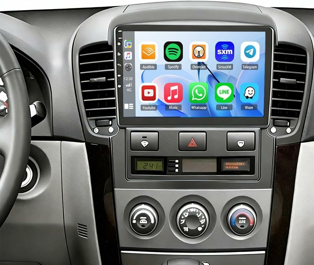 4G + 64G - Автомобильная стереосистема Double Din для Kia Sorento 2004-2008, 9-дюймовый сенсорный экран HD для