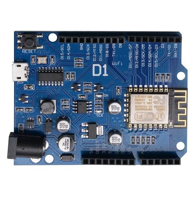 Плата WeMos D1 UNO R3 CH340G WiFi на базе ESP8266 ESP-12F напрямую использует IDE Arduino UNO