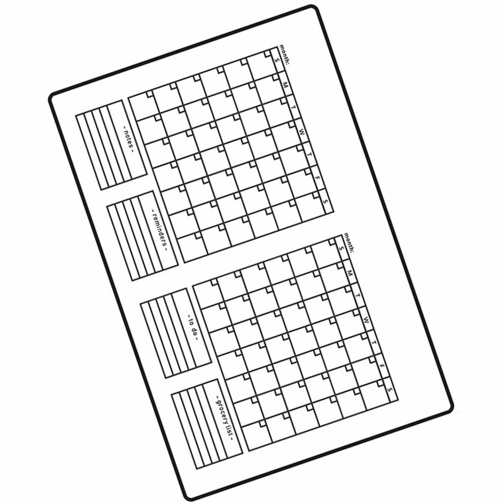 Настольный календарь на 2025 год на английском языке-L