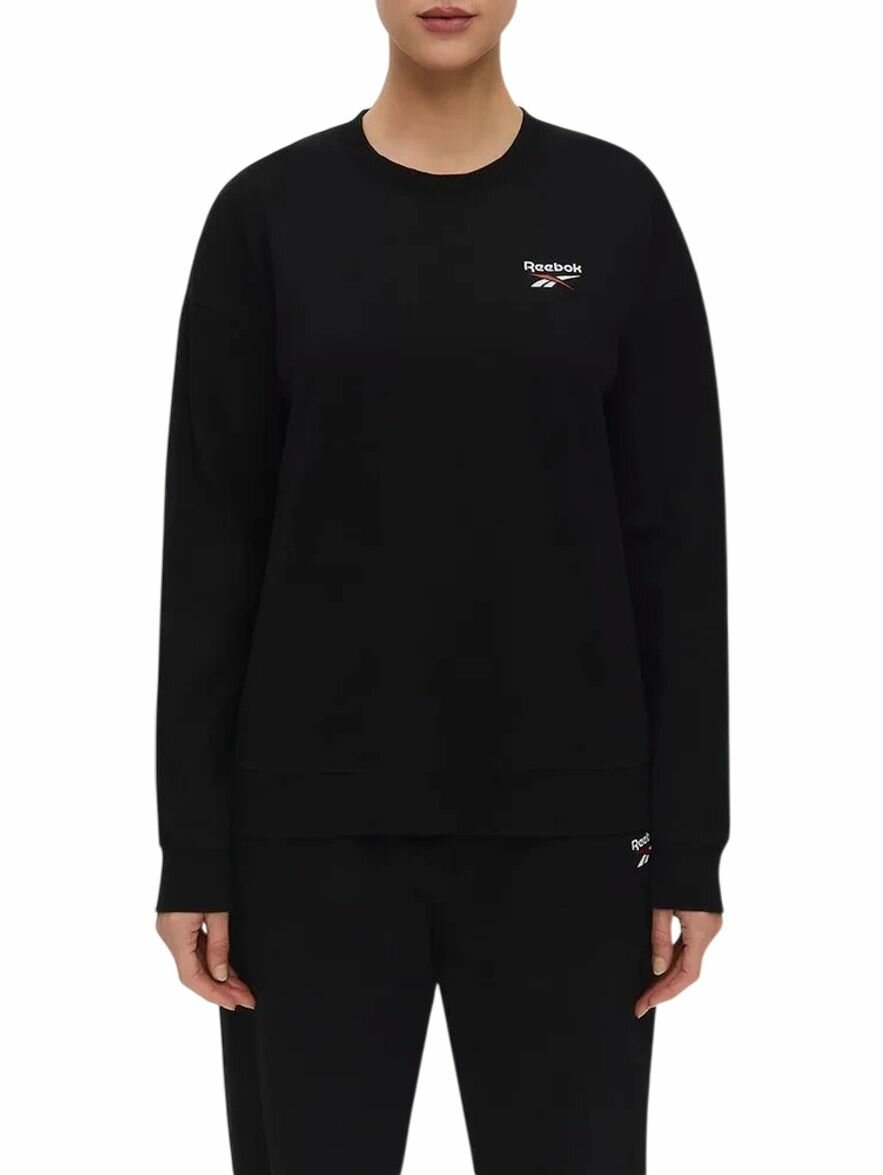 Свитшот спортивный Identity Small Logo French Terry Crew Sweatshirt W