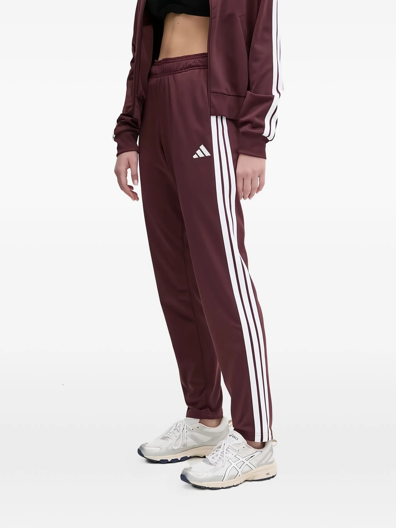Куртка adidas Stripe tracksuit, размер 4 UK, red — фото 1