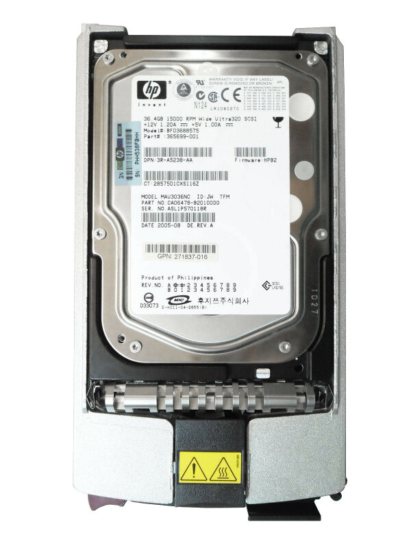 Жесткий диск HP 286776-B22 36,4Gb U320SCSI 3.5" HDD