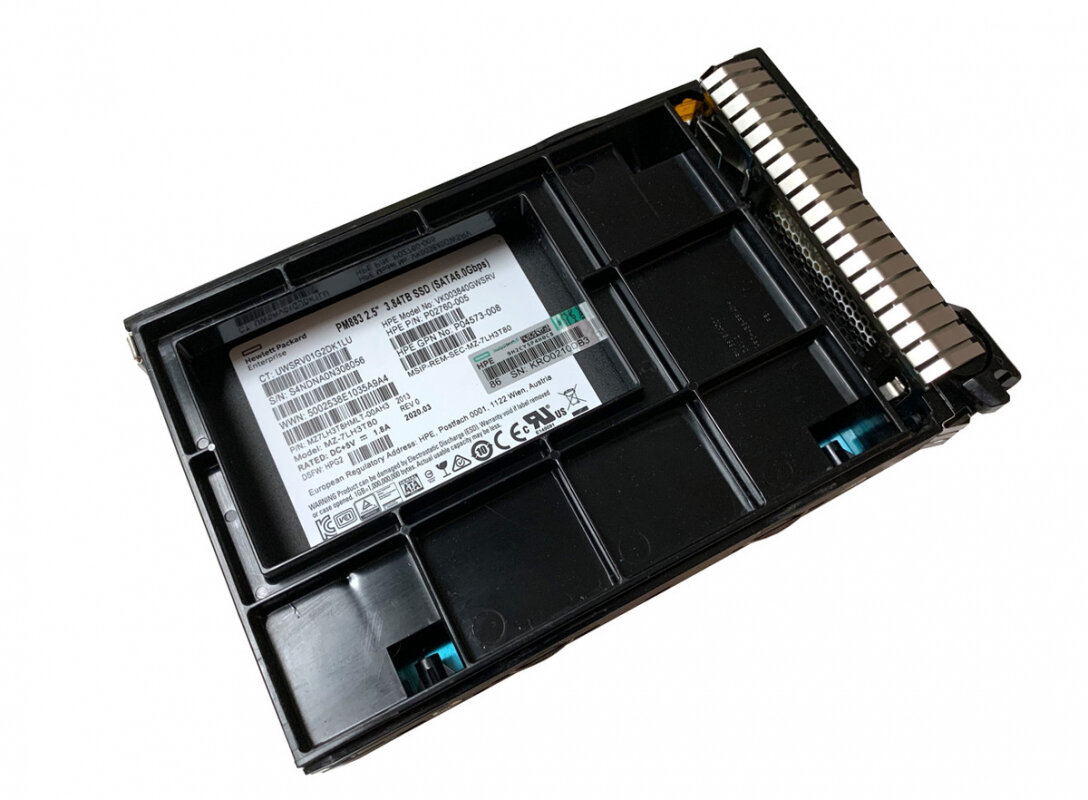 Жесткий диск HP 816933-B21 3.84TB SATAIII 3,5" SSD
