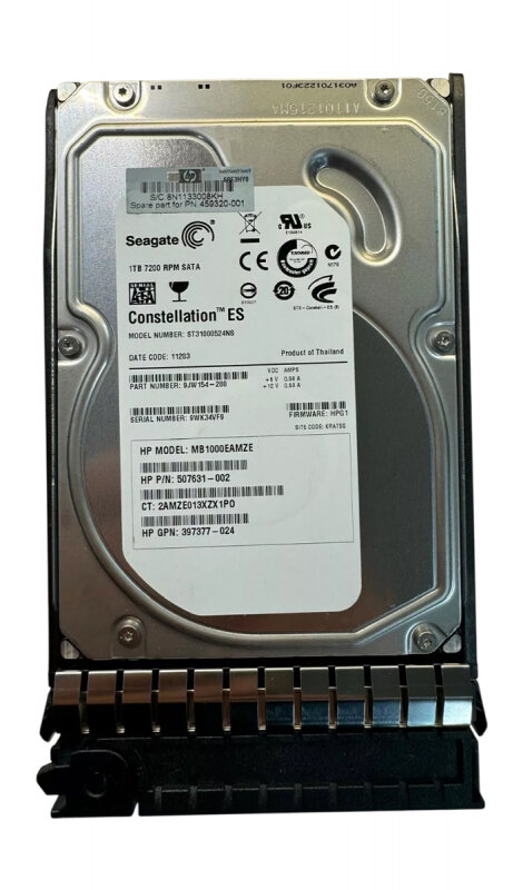 Жесткий диск HP MB1000EAMZE 1Tb SATAII 3,5" HDD