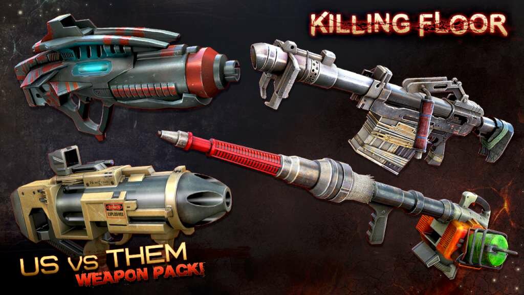 Killing Floor - Community Weapons Pack 3 - Us Versus Them Total Conflict Pack DLC Steam Ключ