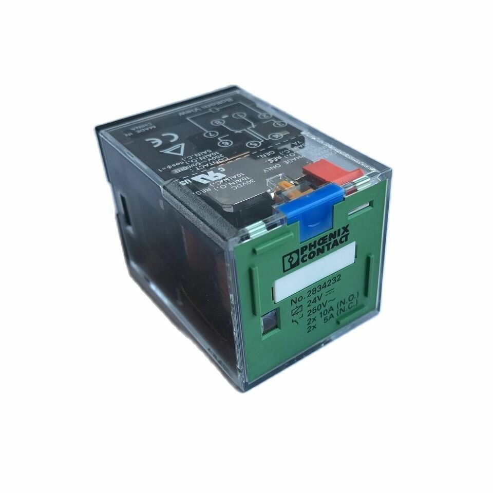 1 шт Одиночное реле восьмиконтактное Phoenix Contact REL-OR- 24DC/2X21 2834232