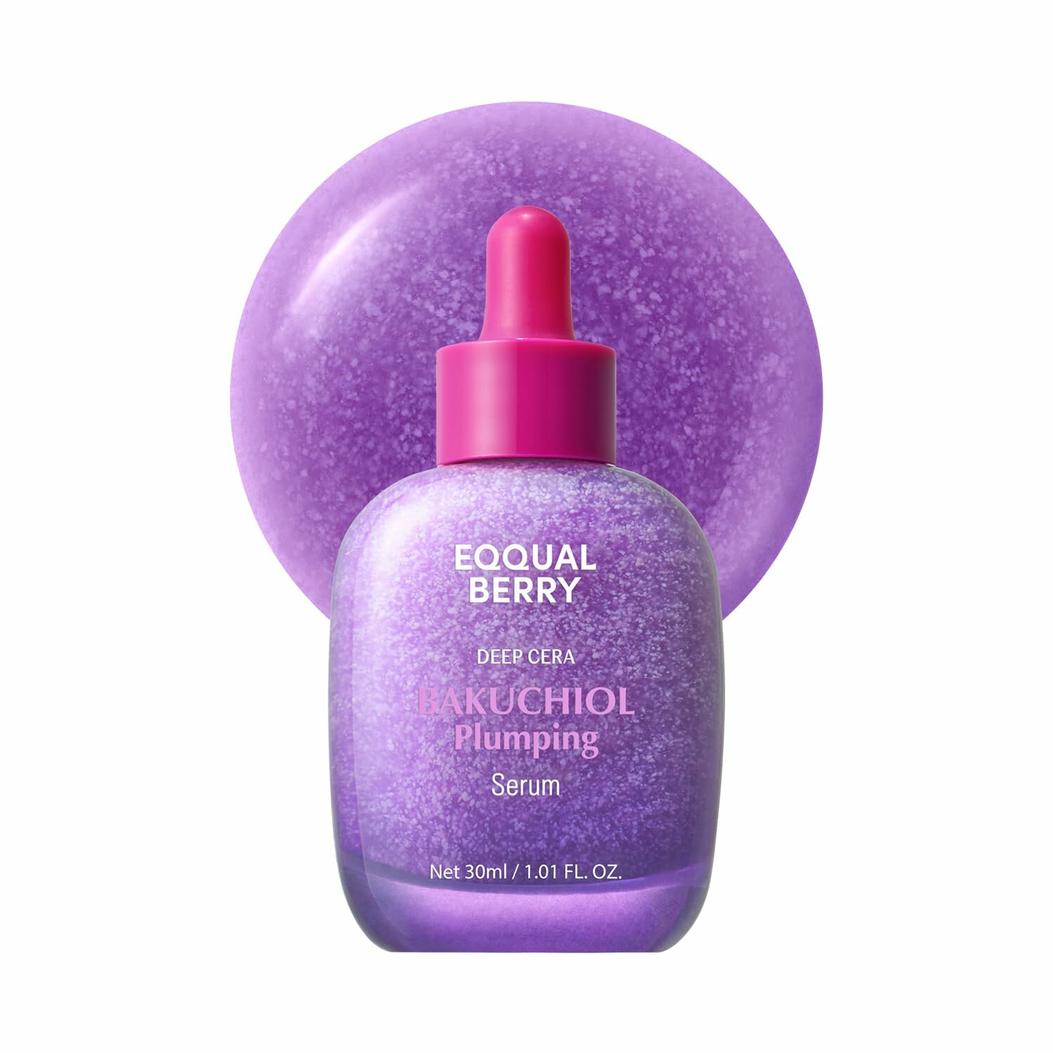 Сыворотка EQQUALBERRY, антивозрастная, с бакучиолом, для лица, 30мл