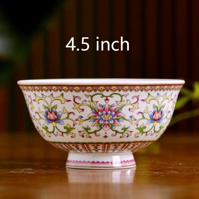 Керамическая чаша для рамена Jingdezhen 4,5 дюйма Белый, E