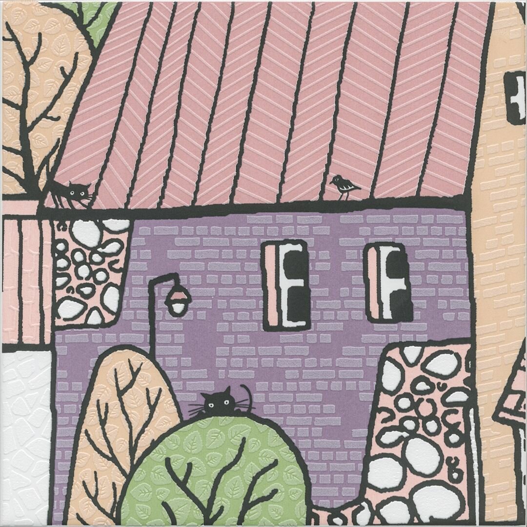 Керамическая плитка KERAMA MARAZZI OS/A226/5009 Декор Городок 3 матовый 20x20x6,9 Цена за 1/шт