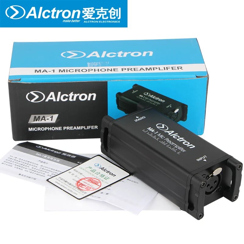 Alctron MA-1 микрофонный предусилитель