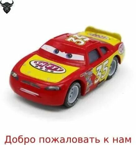 Металлическая машинка из мультфильма Тачки - модель Кевин Рейсингтир N35