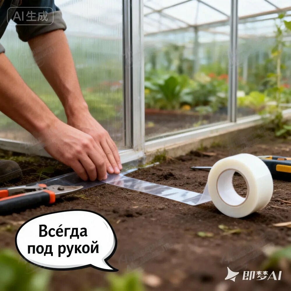 Монтажная лента 50 мм 10 м, 1 шт