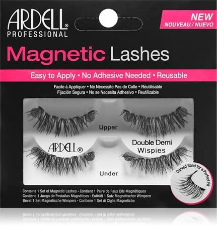Накладные ресницы Ardell Magnetic Lashes Double Demi Wispies, черные, 4 шт
