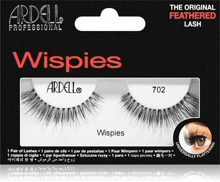 Ресницы накладные Ardell Professional Wispies 702, черные, 1 шт
