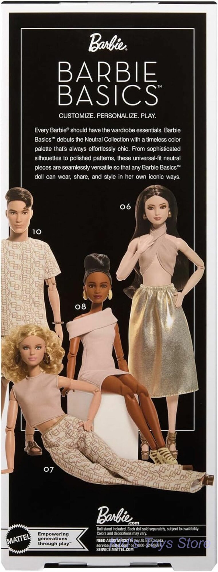Модель Barbie Basics JJX26 — фото 1
