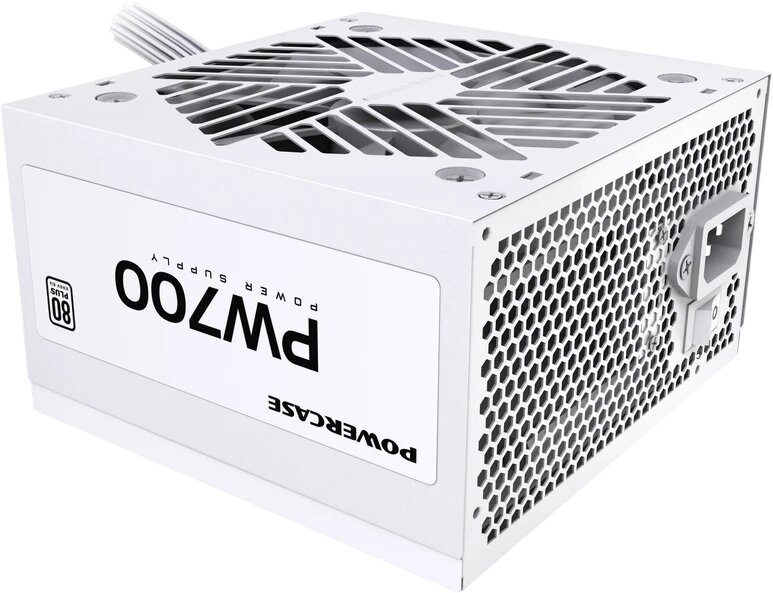 Блок питания 700W Powercase PW700 White PSW-700W-DC