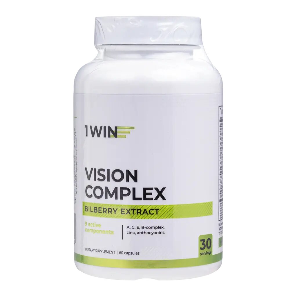 1WIN Комплекс для зрения/Vision complex капсулы массой 490 мг 60 шт