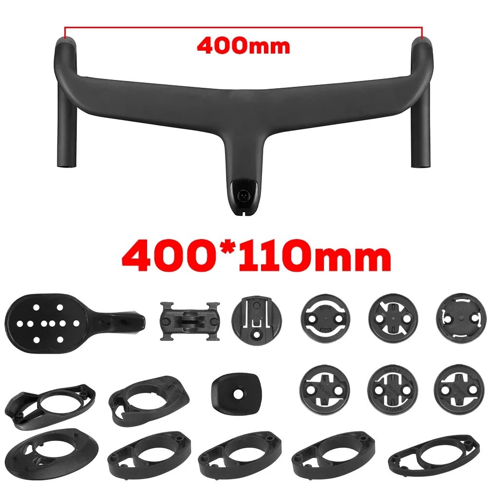 Руль карбоновый ULLICYC T1000 400x110mm