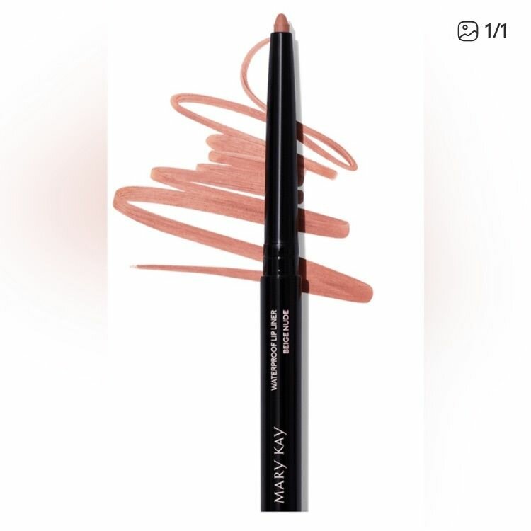 Водостойкий карандаш для губ Бежевый нюд (Beige Nude) Mary Kay