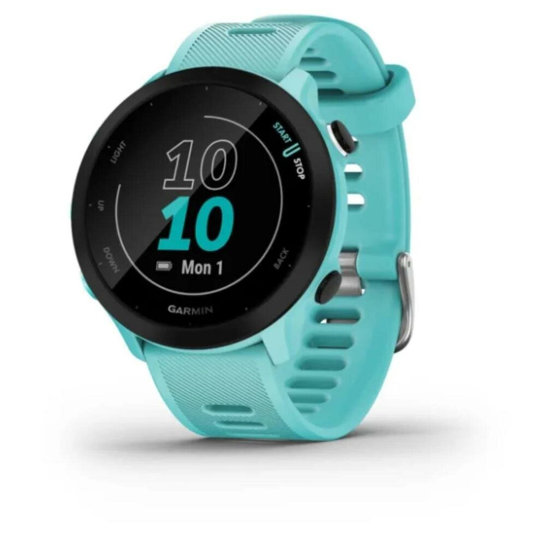 Умные часы GARMIN FORERUNNER 55 GPS EU AQUA (цвет морская волна)