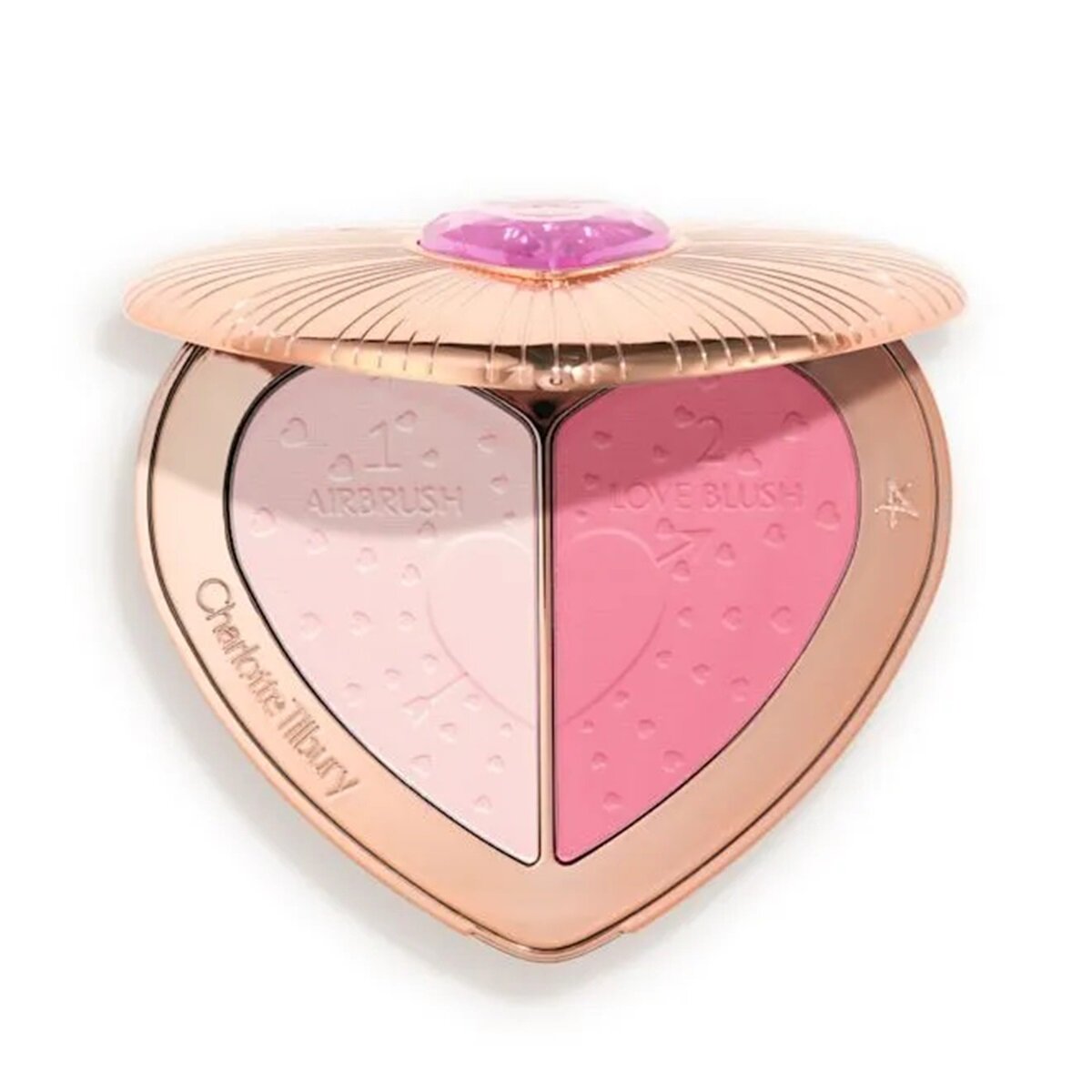 Шарлотт Тилбери Палетка для лица Charlotte Tilbury Pillow Talk Beauty Soulmates Face Palette Flawless Pink